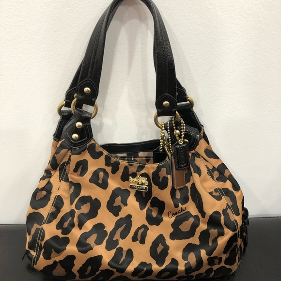Coach | Bags | Coach Leopard Bag | Poshmark